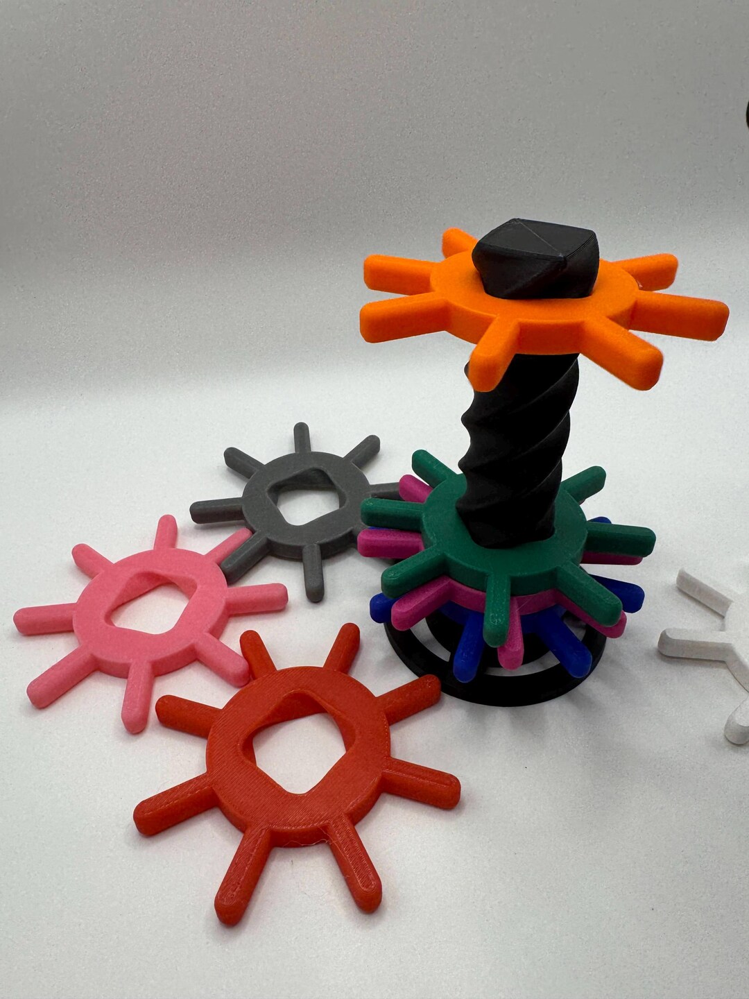 Spinning Gear Stacking Tower - Etsy