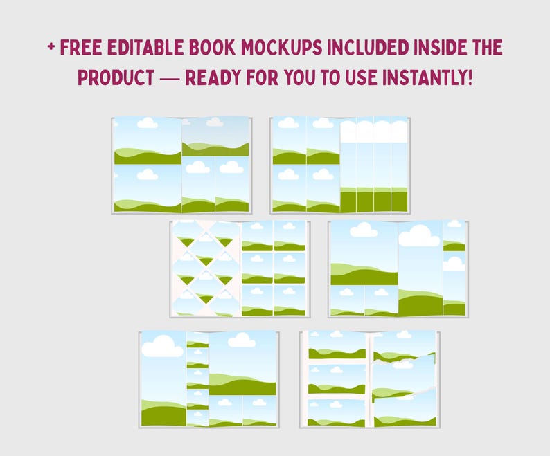 180+ Editable Travel Photobook Templates Bundle Full Cover Summer ...