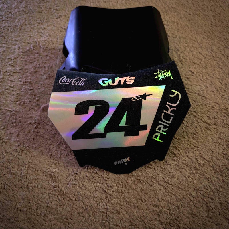 Motocutz Plate Decal - Etsy