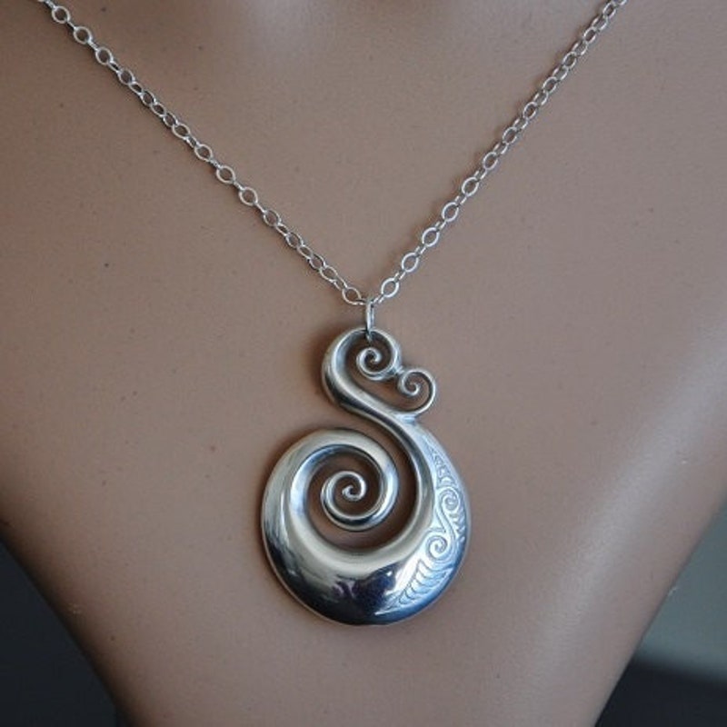 Jade Koru Necklace - Etsy