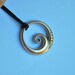 Solid Bronze Maori Koru Pendant Wave Pendant,connections With the Ocean ...
