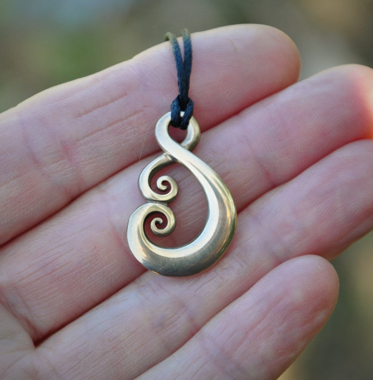 Maori Koru Love Symbol in Solid Bronzehand Crafted in NZ - Etsy UK