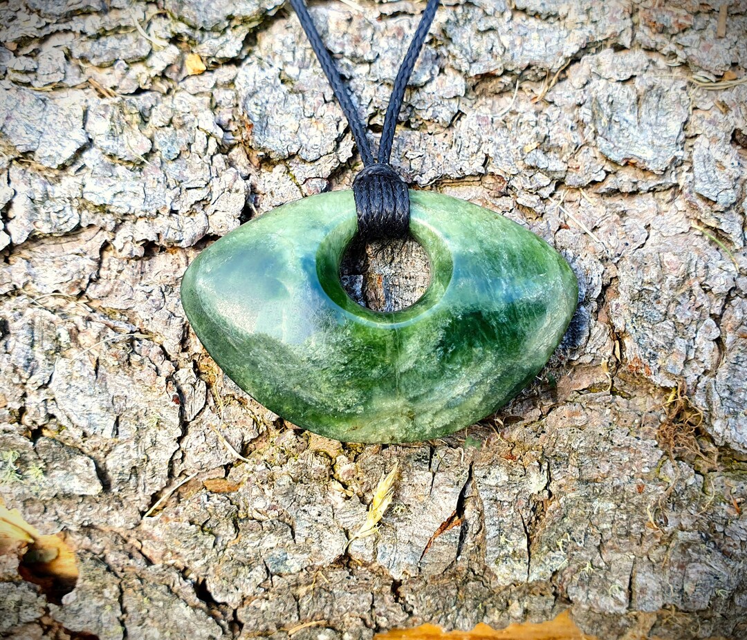 New Zealand Greenstone or Pounamu Pipi. Hand Carved With - Etsy New Zealand