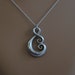 Maori Love Symbol ~ Solid Sterling Silver Koru, Hand Crafted in New ...