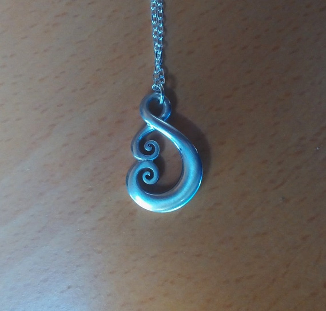 Maori Love Symbol ~ Solid Sterling Silver Koru, Hand Crafted in New ...