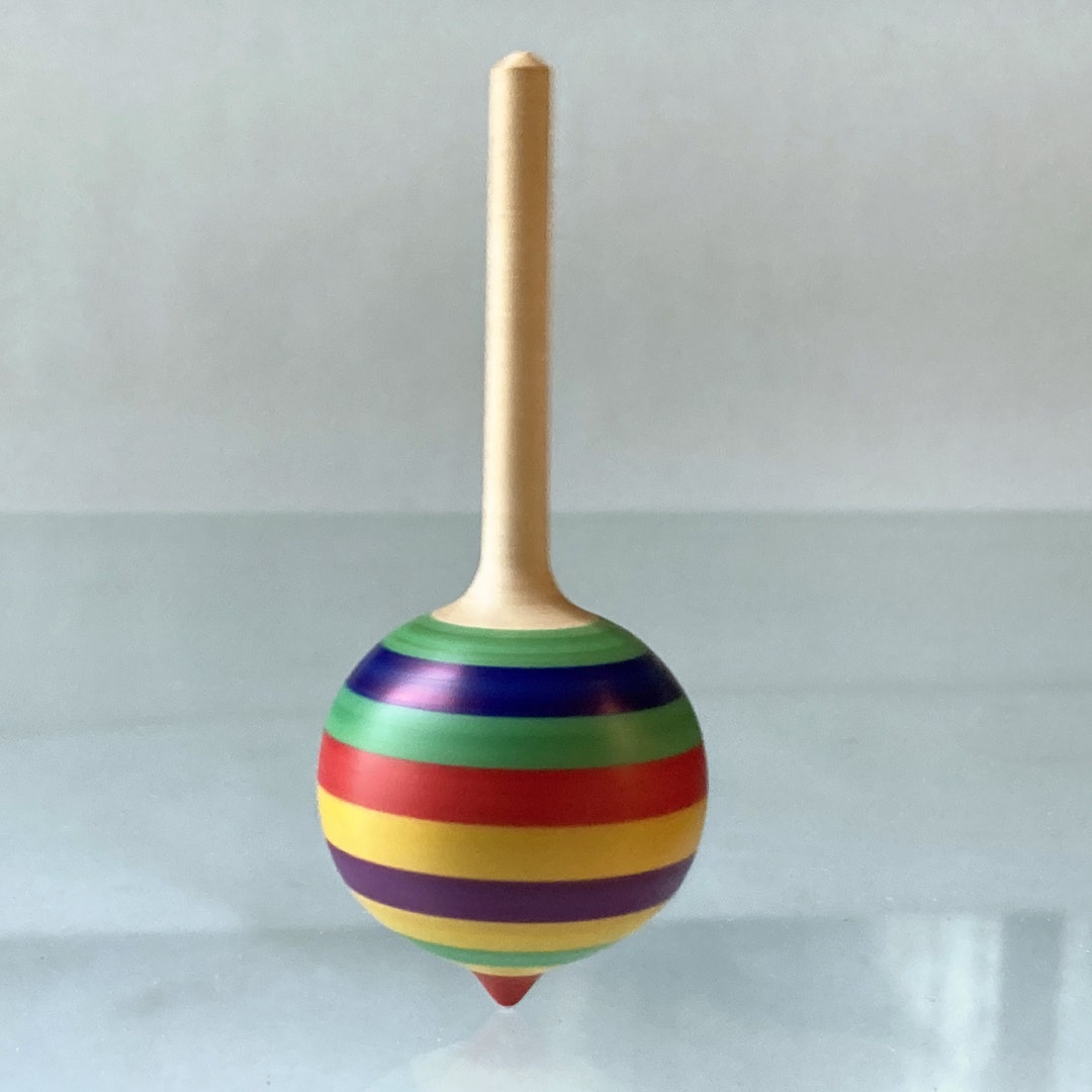 Crayon Spinning Top - Etsy