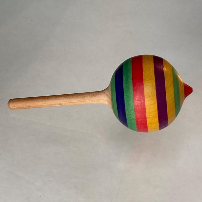 Crayon Spinning Top - Etsy