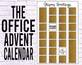 Wall Scratch Calendar - Etsy