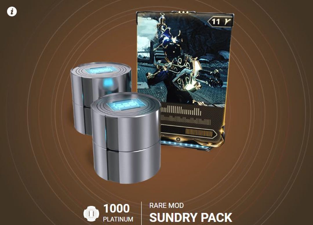 1000 Platinum Pack + 1 Rare Mods Instant Delivery for Pc / Psn / Xbox ...