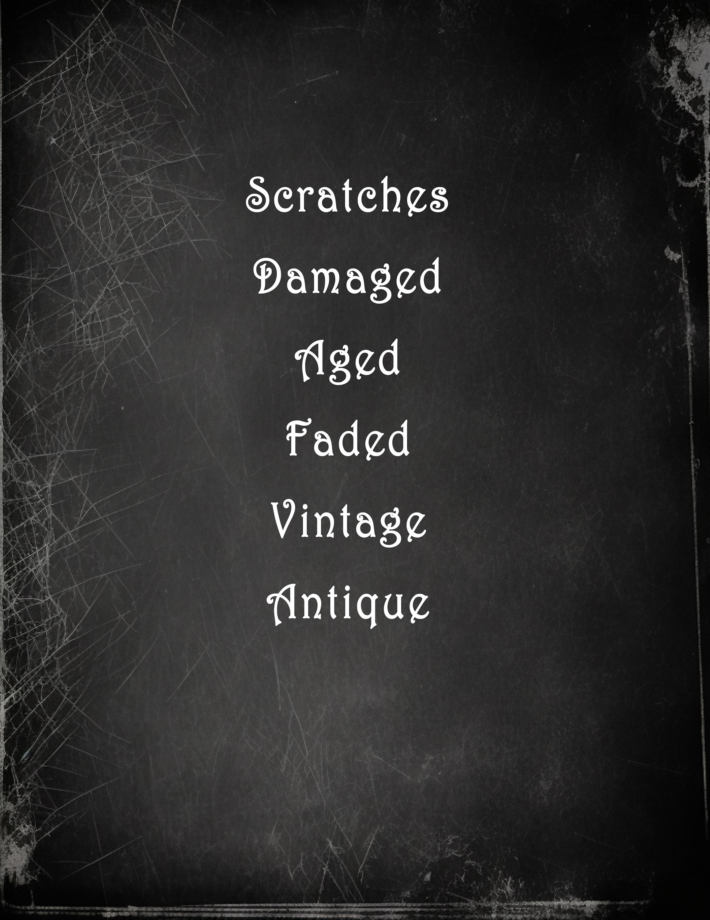 Vintage Photo Overlay Bundle Digital Texture Pack Artists ...