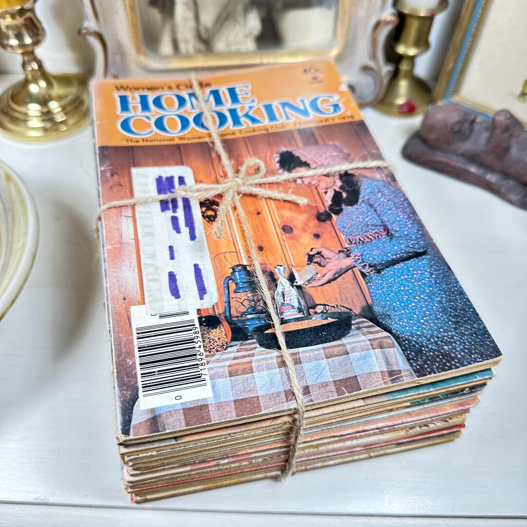 Vintage Home Cooking Magazine Lot – 1960s-70s Recipe Booklets - Etsy