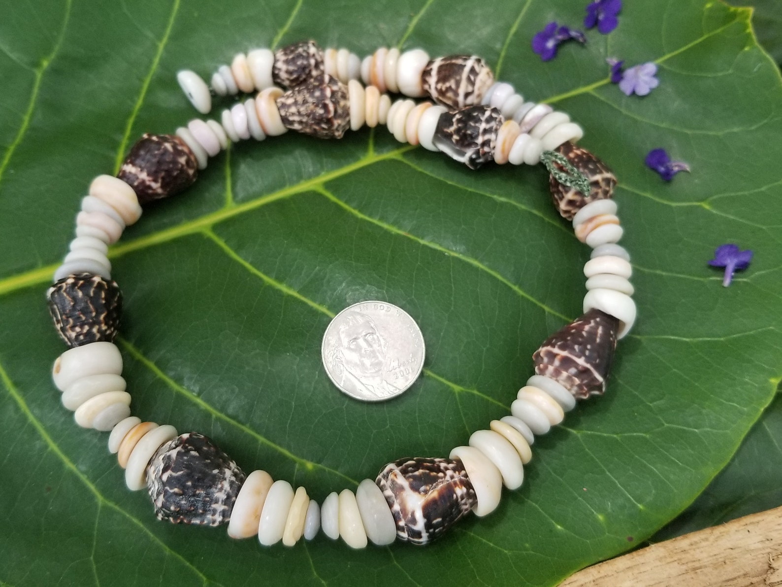 Puka Shell Necklace Puka Shell Lei Kauai Puka Shell Jewelry - Etsy