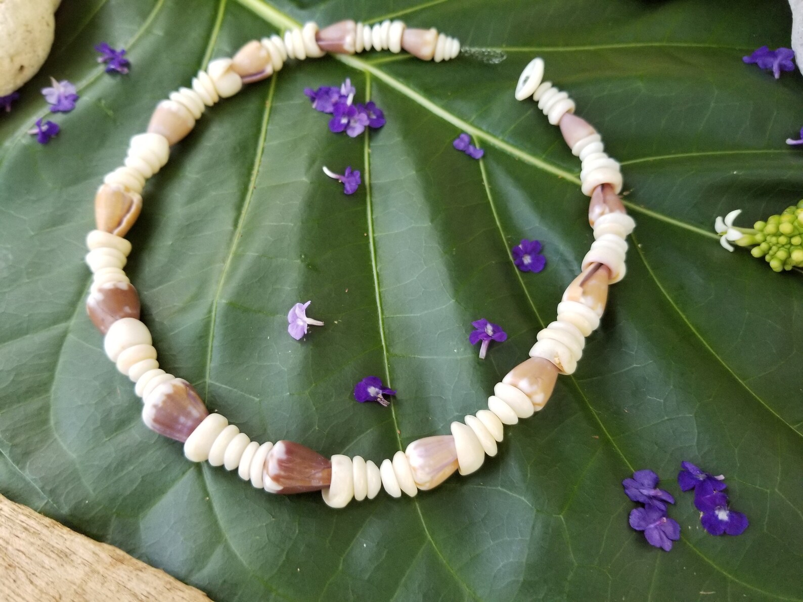 Puka Shell Necklace Puka Shell Lei Kauai Puka Shell Jewelry - Etsy
