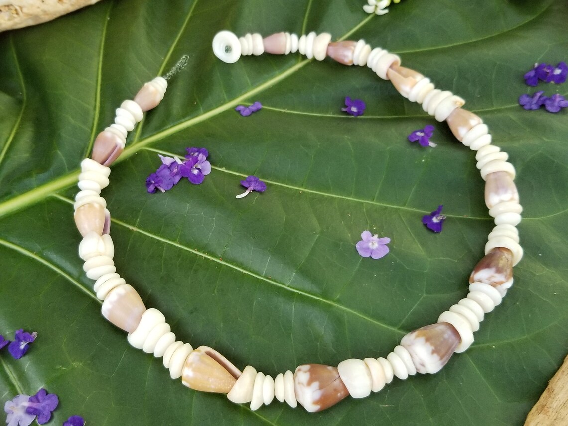 Puka Shell Necklace Puka Shell Lei Kauai Puka Shell Jewelry - Etsy