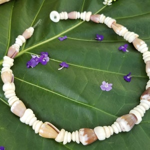 Puka Shell Necklace Puka Shell Lei Kauai Puka Shell Jewelry Rare Shells ...