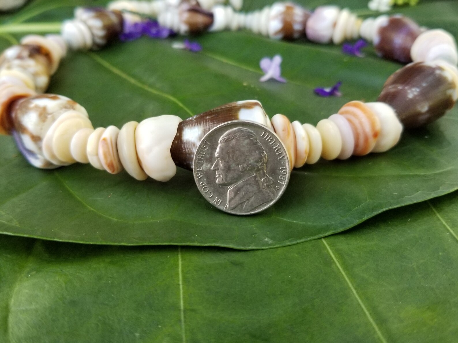 Puka Shell Necklace Puka Shell Lei Kauai Puka Shell Jewelry - Etsy