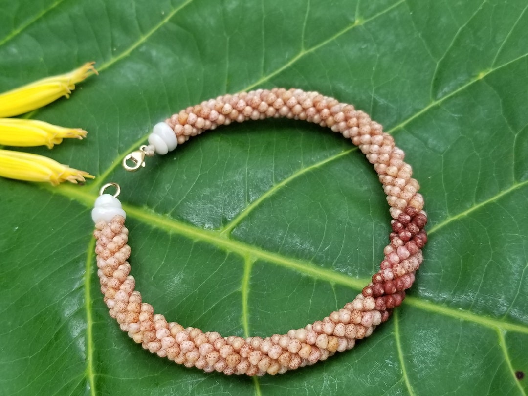 Kahelelani Shell Bracelet - Kauai Beach Jewelry Kauai Shells Rare Kauai ...