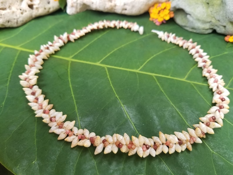 Laiki Shell Lei: Kahelelani Shells, Laiki Shells, Puka Shells, 50lb ...