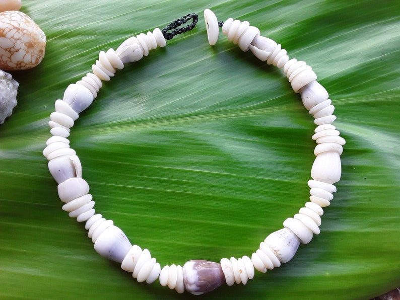 Puka Shell Anklet Hawaiian Shell Jewelry Cone Shell Anklet | Etsy