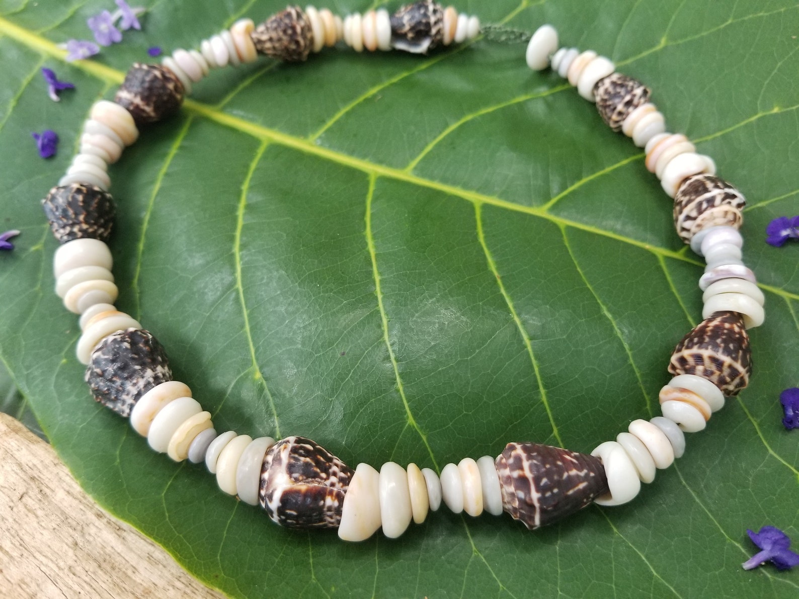 Puka Shell Necklace Puka Shell Lei Kauai Puka Shell Jewelry - Etsy