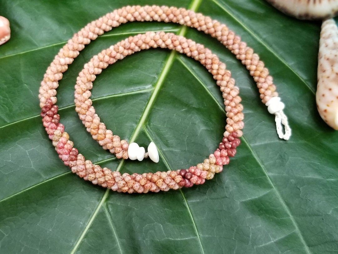 Shell Necklace Rare Shells Shell Lei Kauai Shells Hawaiian Shell Lei ...