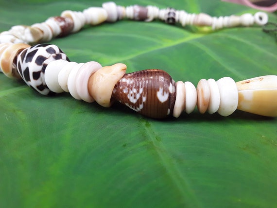 Puka Shell Lei Collar de concha Puka Conchas Kauai | Etsy