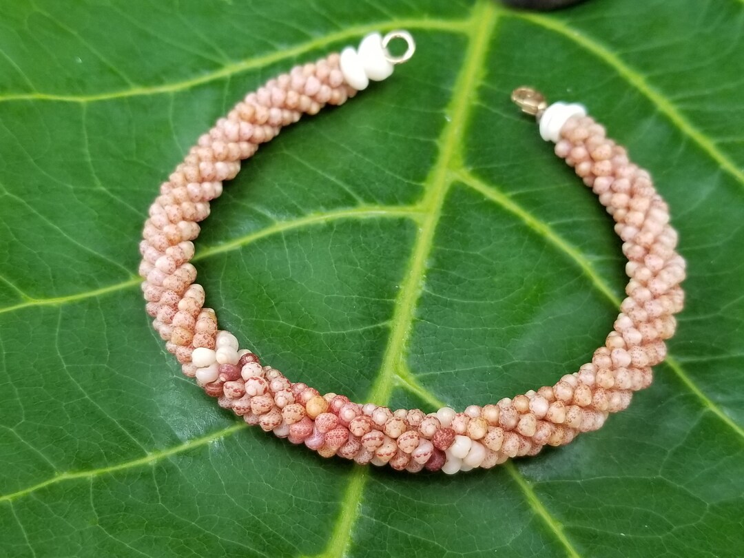 Kahelelani Shell Bracelet Kauai Beach Jewelry Kauai Shells Rare Kauai ...