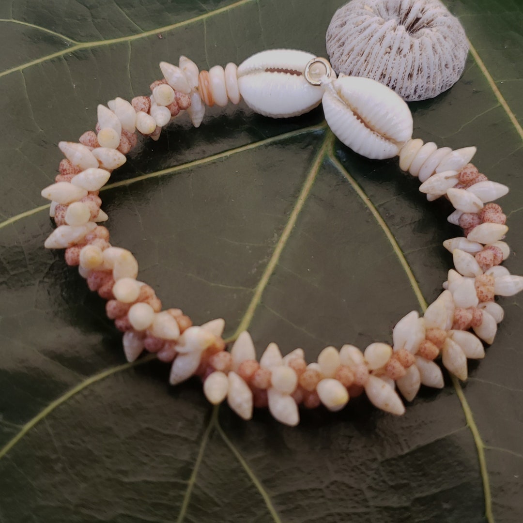Kahelelani Shell Bracelet Laike Shell Bracelet Kauai Art Shell Jewelry ...