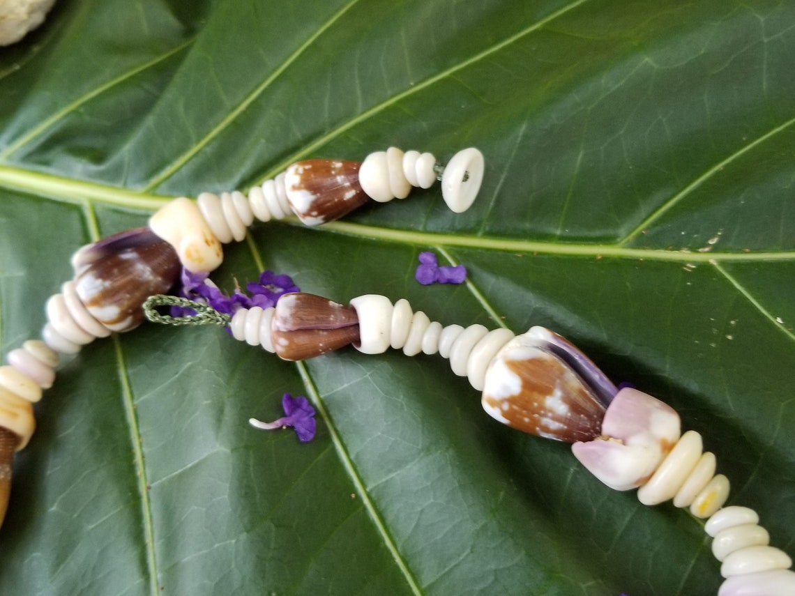 Puka Shell Necklace Puka Shell Lei Kauai Puka Shell Jewelry - Etsy