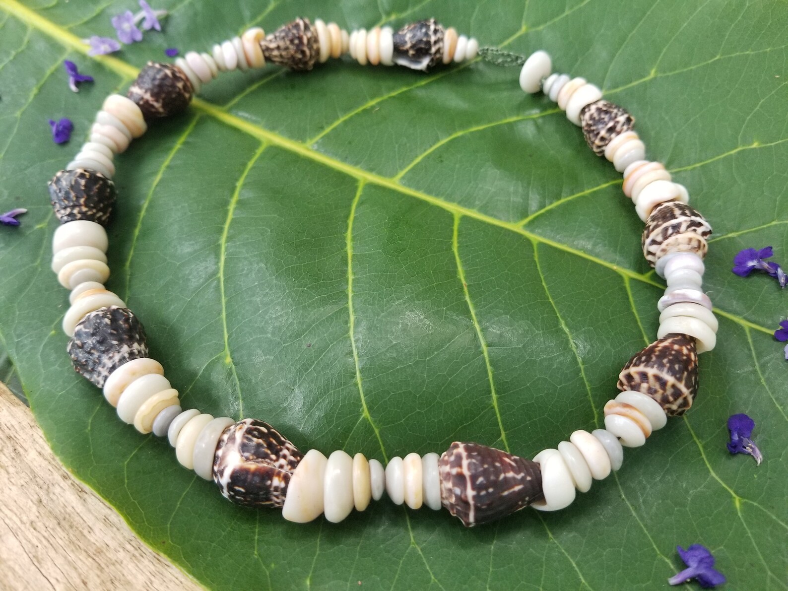 Puka Shell Necklace Puka Shell Lei Kauai Puka Shell Jewelry - Etsy