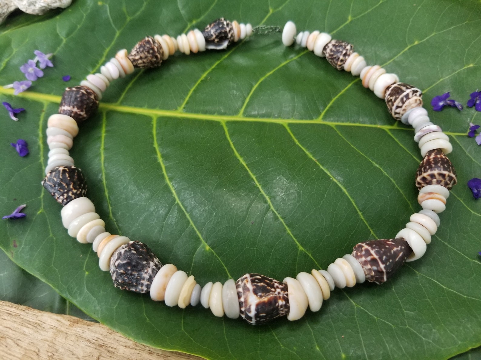 Puka Shell Necklace Puka Shell Lei Kauai Puka Shell Jewelry - Etsy