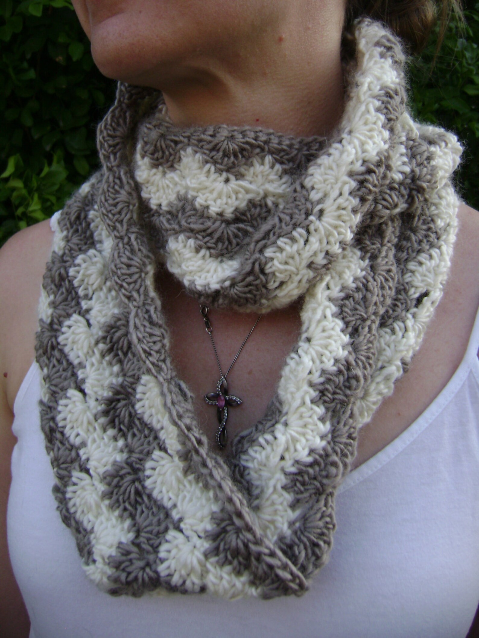 Crochet Pattern - Crochet Cowl - Shell Ripple - PDF Pattern - Etsy