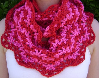 Crochet Pattern - Crochet Cowl - Shell Ripple - PDF Pattern - Etsy