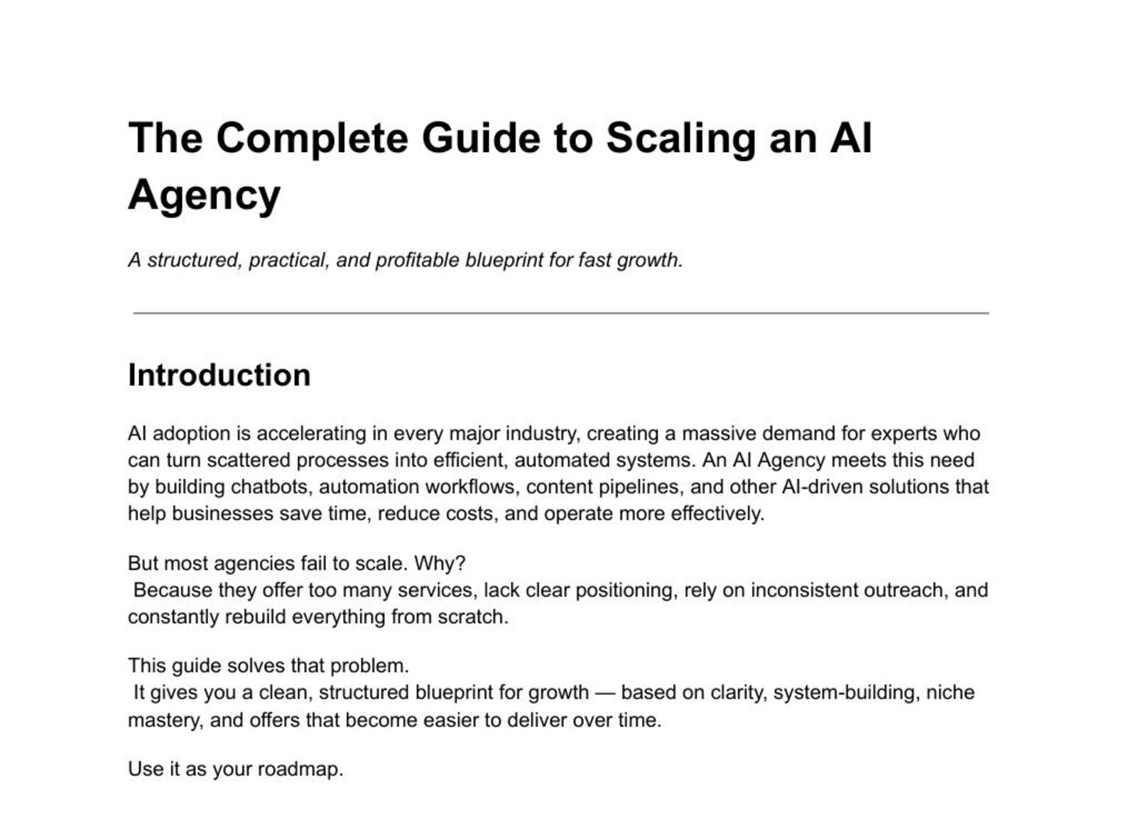 AI Automation Guide for Agencies - Etsy