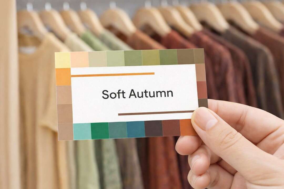Soft Autumn Color Palette - Printable Swatch Card (digital Download) - Etsy