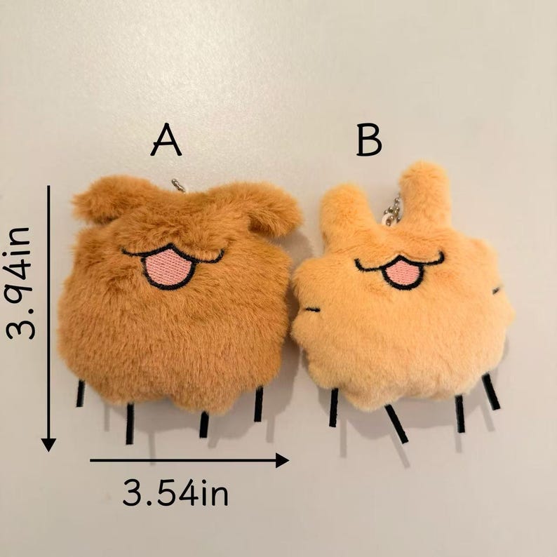 Hollow Knight Silksong Plush Keychain, Cute Bug Doll With Squeaky Sound ...