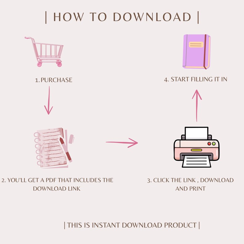2026 Girly Planner | Editable Pink | Printable | Students ...
