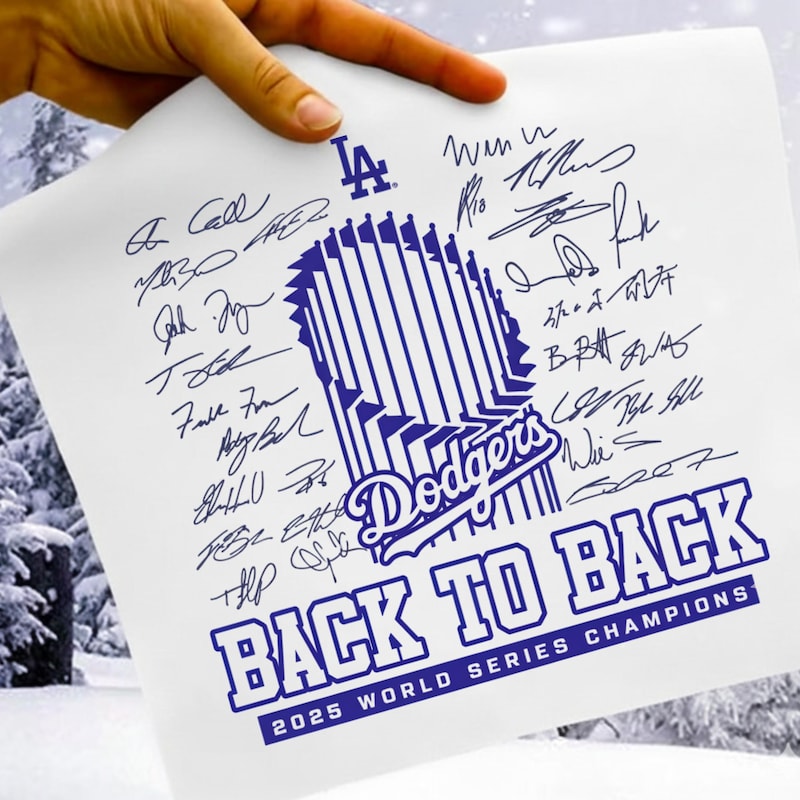 Back 2 Back Dodgers Shirt - Etsy