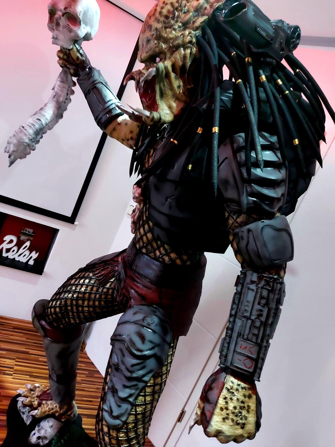 Predator 2m Figure Replica / Lifesize Kit // Replica // Bust // Display ...