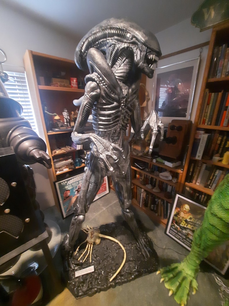 Alien Xenomorph Raw Kit 2m Hoch // Film Figur Bausatz /// Reale Größe ...