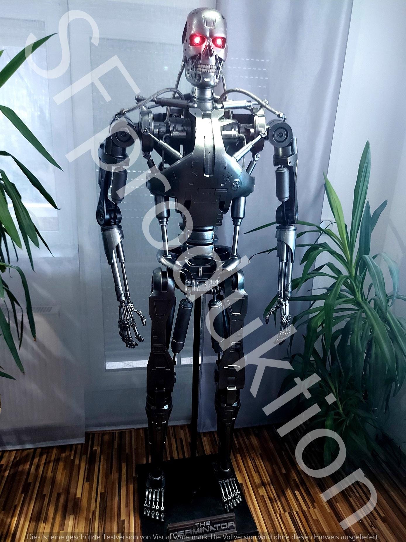 T2 Terminator T800 Endoskeleton 1:1 Lifesize Movable Kit // Replica ...