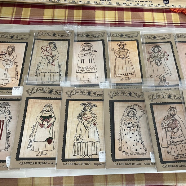 Calendar Girl - Etsy