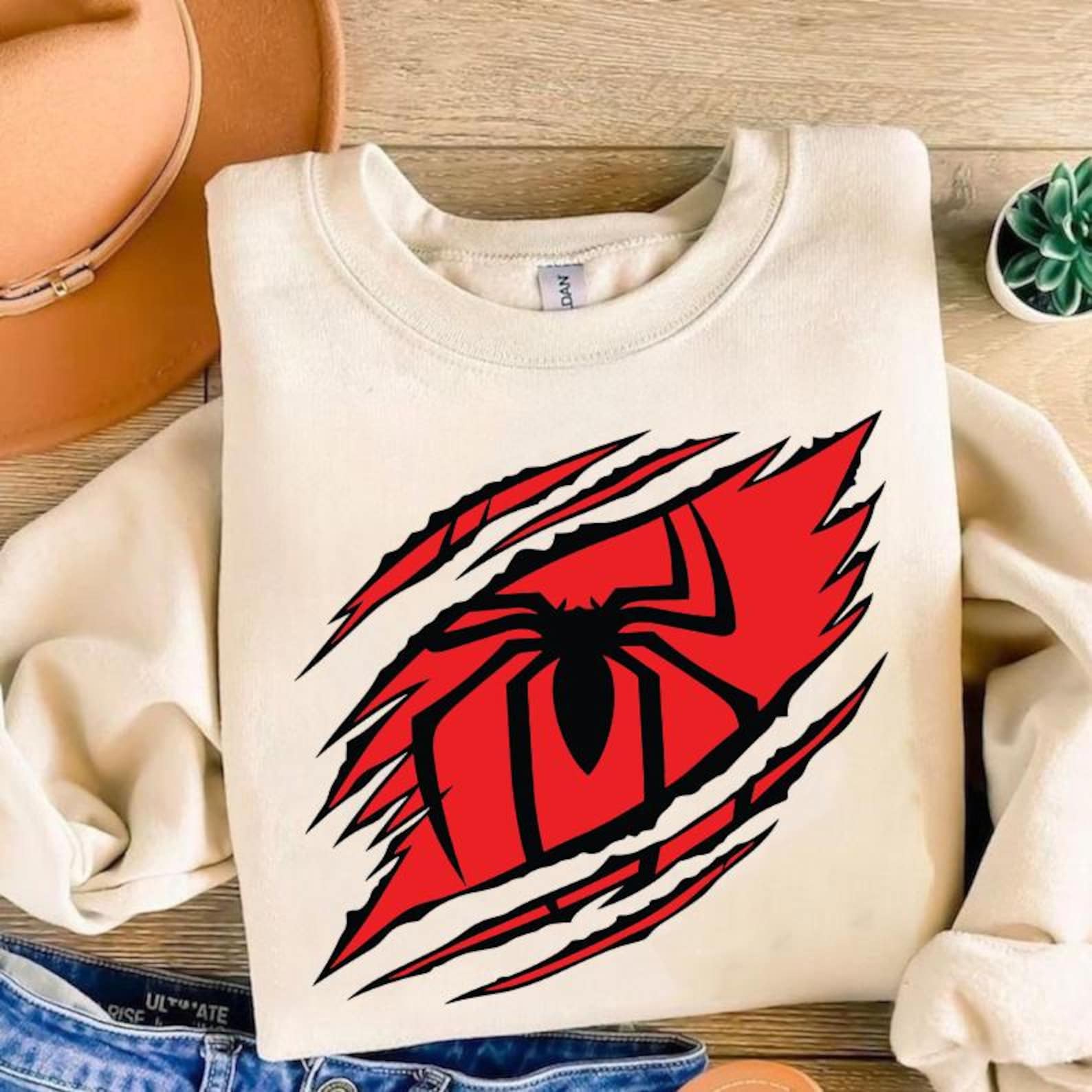 Super Hero SVG PNG | Superhero Ripped Logo Shirt Design | Comic Book ...