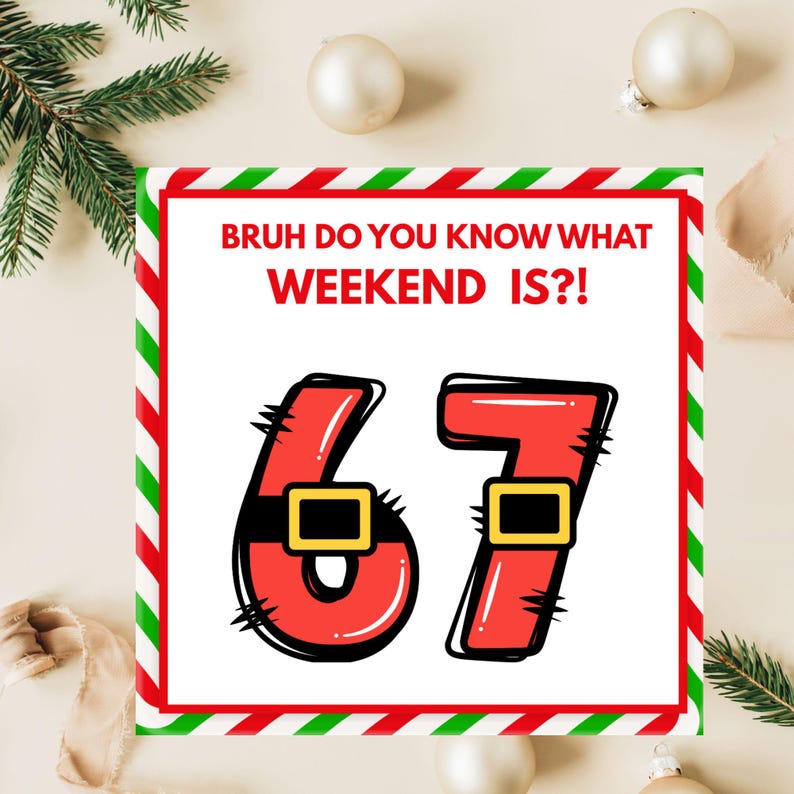 6 7 Elf Prop Game, Scavenger Hunt Game Elf Idea, 6-7 Christmas Prop, 6 ...