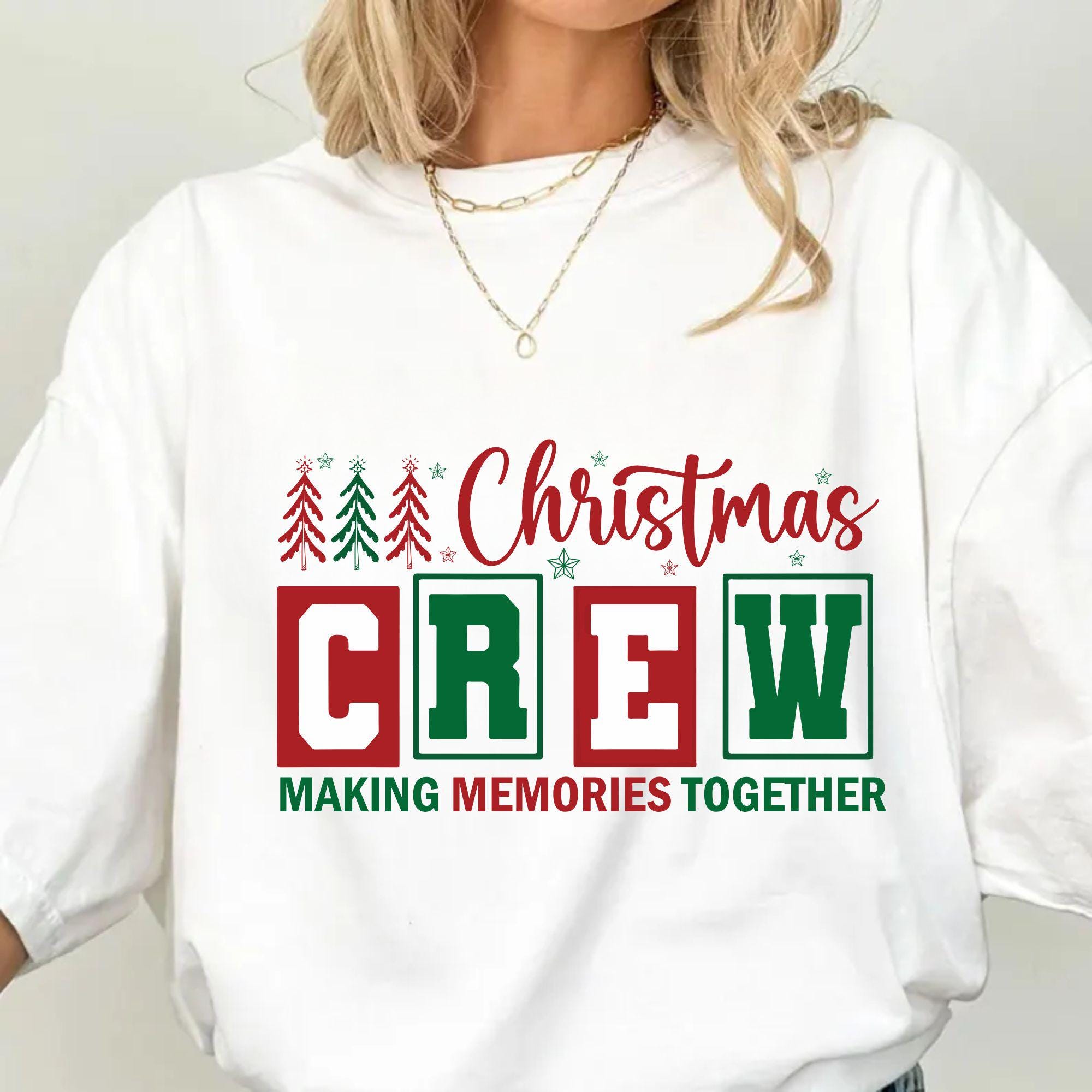 6 Christmas Crew Svg, Family Christmas 2025 Svg,making Memories ...