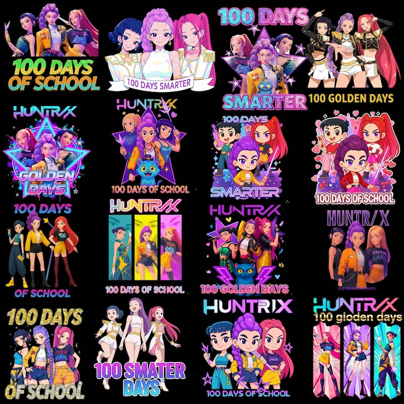 100 Days Kpop Boys - Etsy