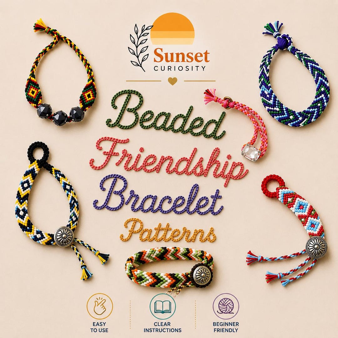 Beaded Friendship Bracelet Patterns | PDF Guide | Friendship Bracelet ...