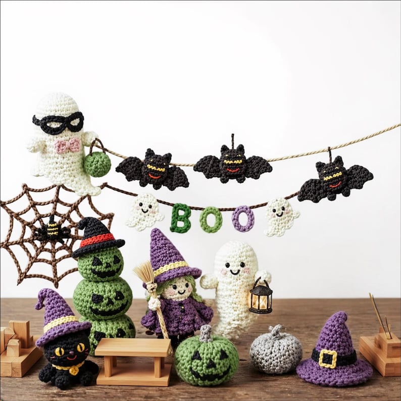 Crochet Haloween Creations | PDF Pattern With Step-by-step Diagrams ...