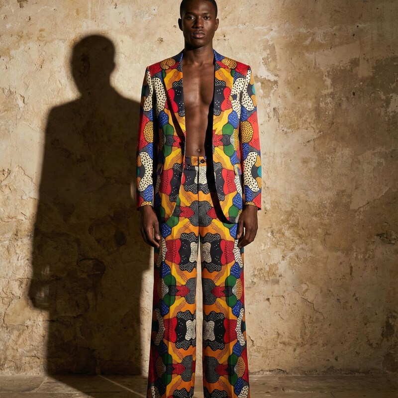 African Suit - Etsy