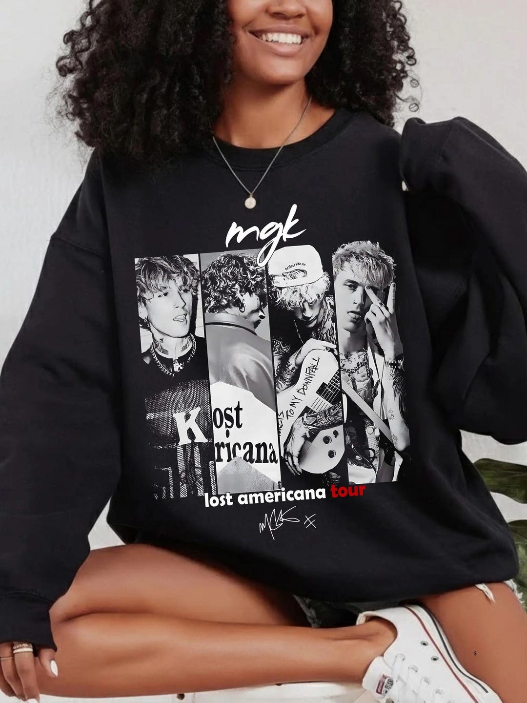 Limited Machine Gun Tee Shirt, Vintage MGK Music Tour Y2K T-shirt ...